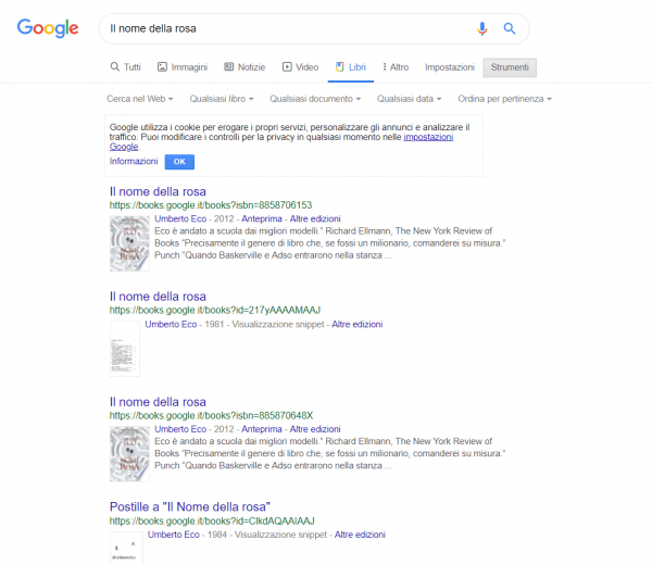 Google Libri: come apparire tra i risultati di ricerca