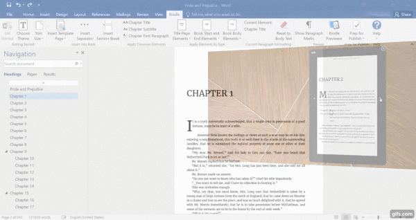 Creare ebook Kindle con Microsoft Word